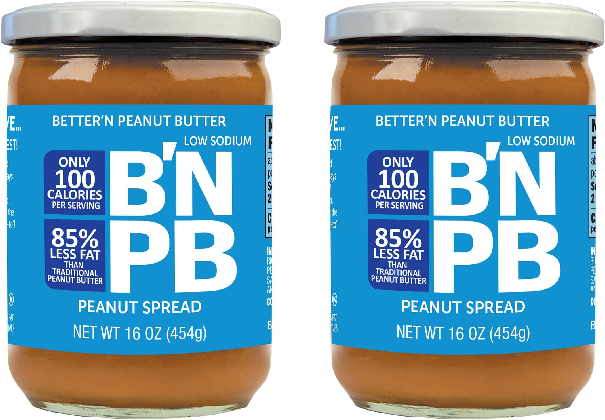 Amazon.com : Original Low Fat Peanut Butter Spread by Better’n Peanut ...