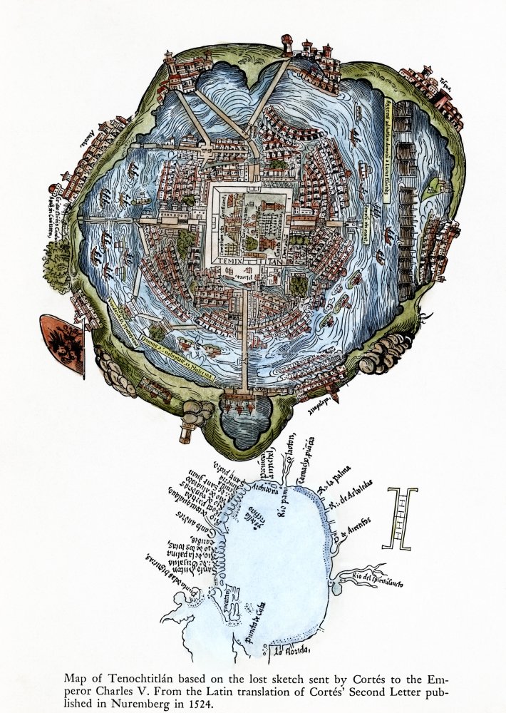 Tenochtitlan Layout