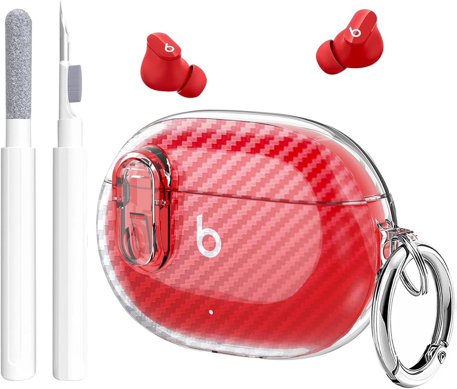 Amazon.com: Beats Studio Buds/Studio Buds Plus Case Cover Clear 2021/ ...
