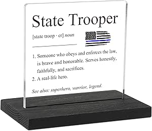 Amazon.com: State Trooper Appreciation Gifts, State Trooper Gifts for ...