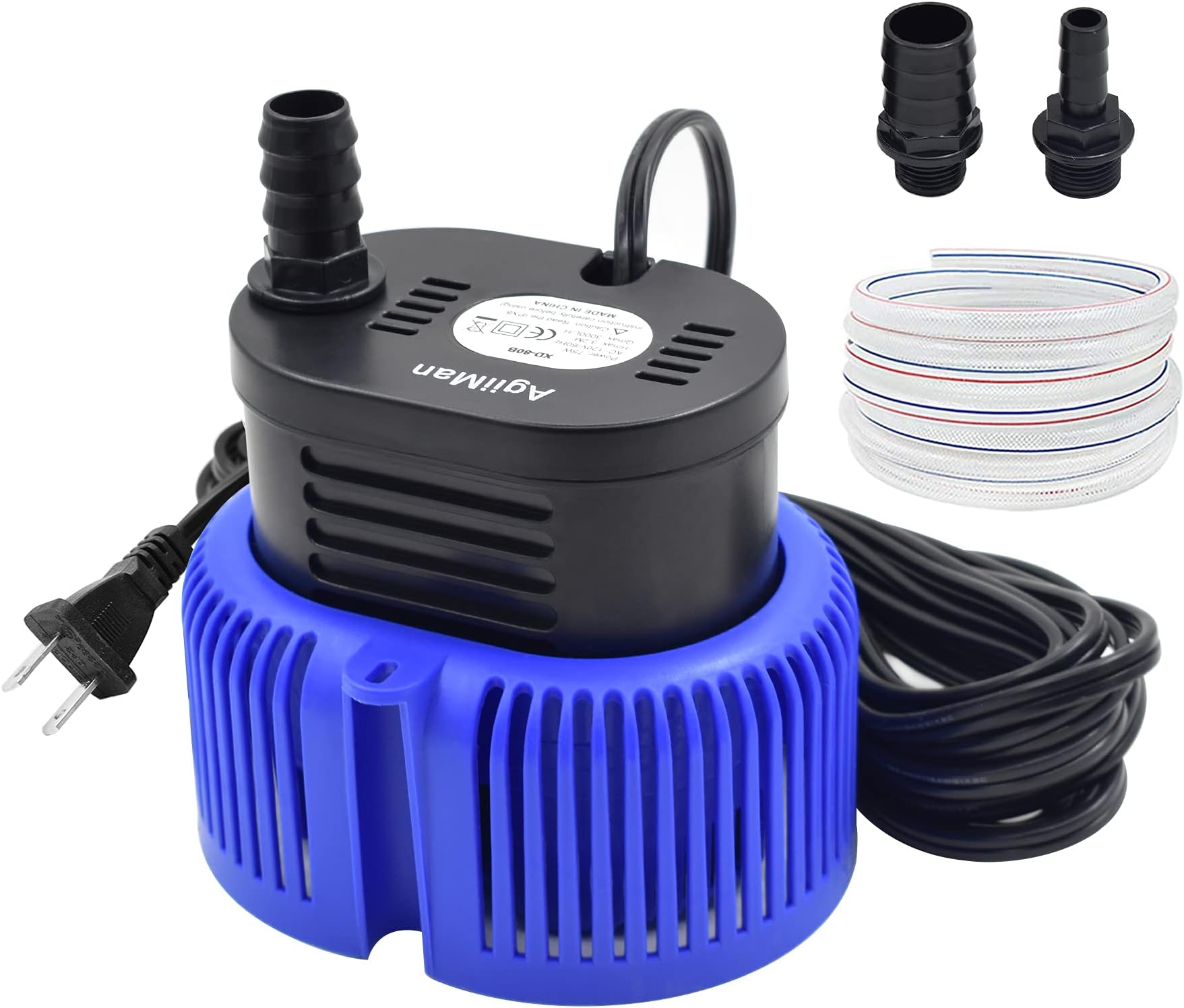Amazon.com: Pool Cover Pump Above Ground 850 𝑮𝑷𝑯 Submersible Water Sump ...