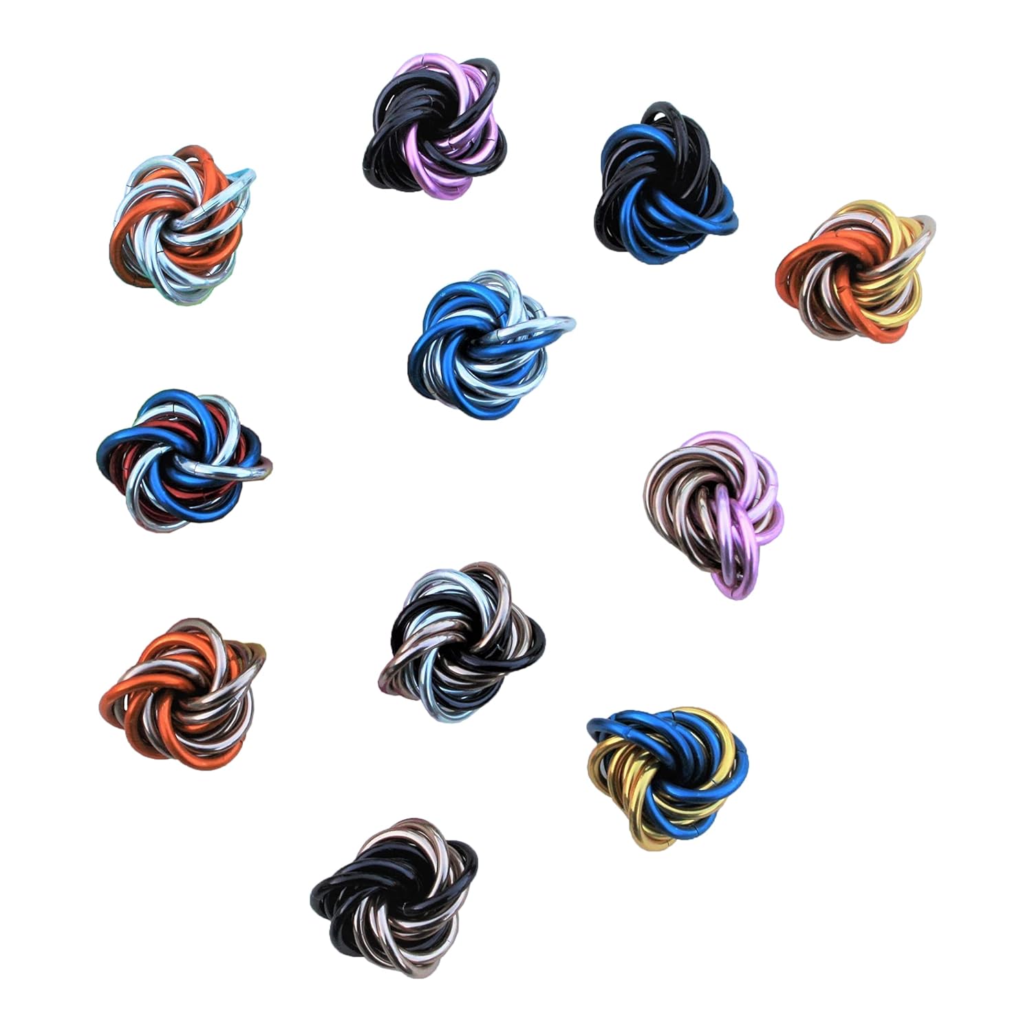 Amazon.com: Mobii Custom Color Mix: Fidget Ball Stress Mobius Toy ...
