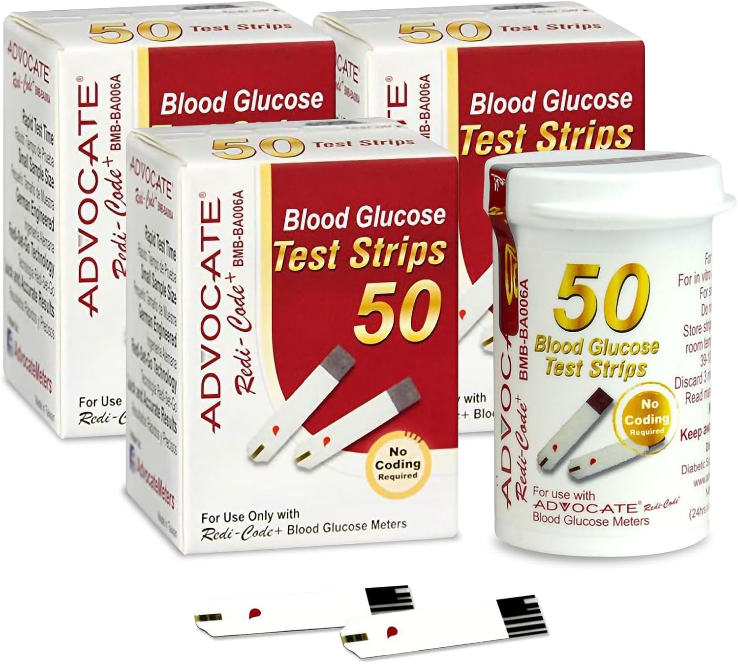 Amazon.com: Redi-Code Glucose Test Strips 150 Count, No Manual Coding ...