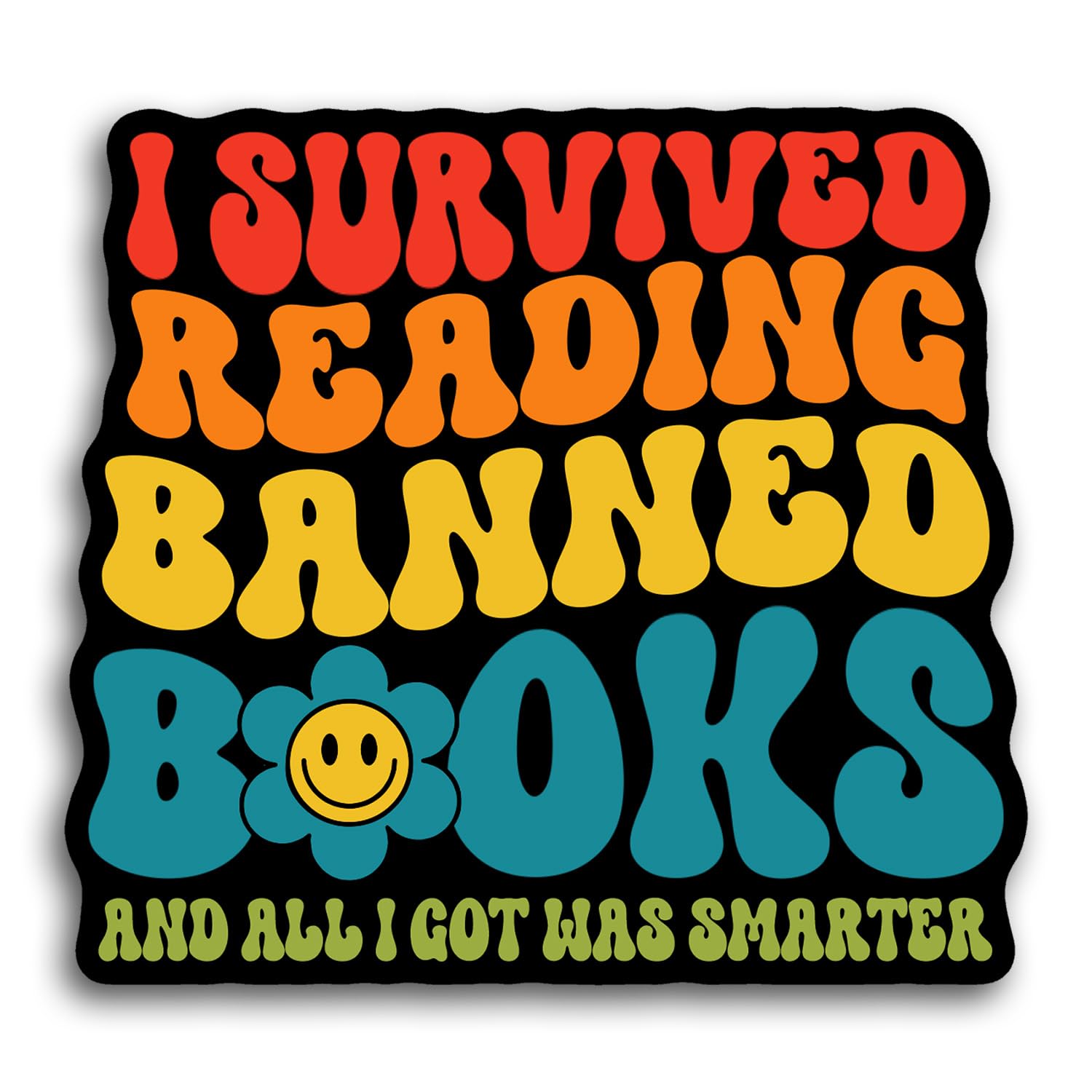 Amazon.com: I Survived Reading Banned Books Sticker I Read Banned Books ...