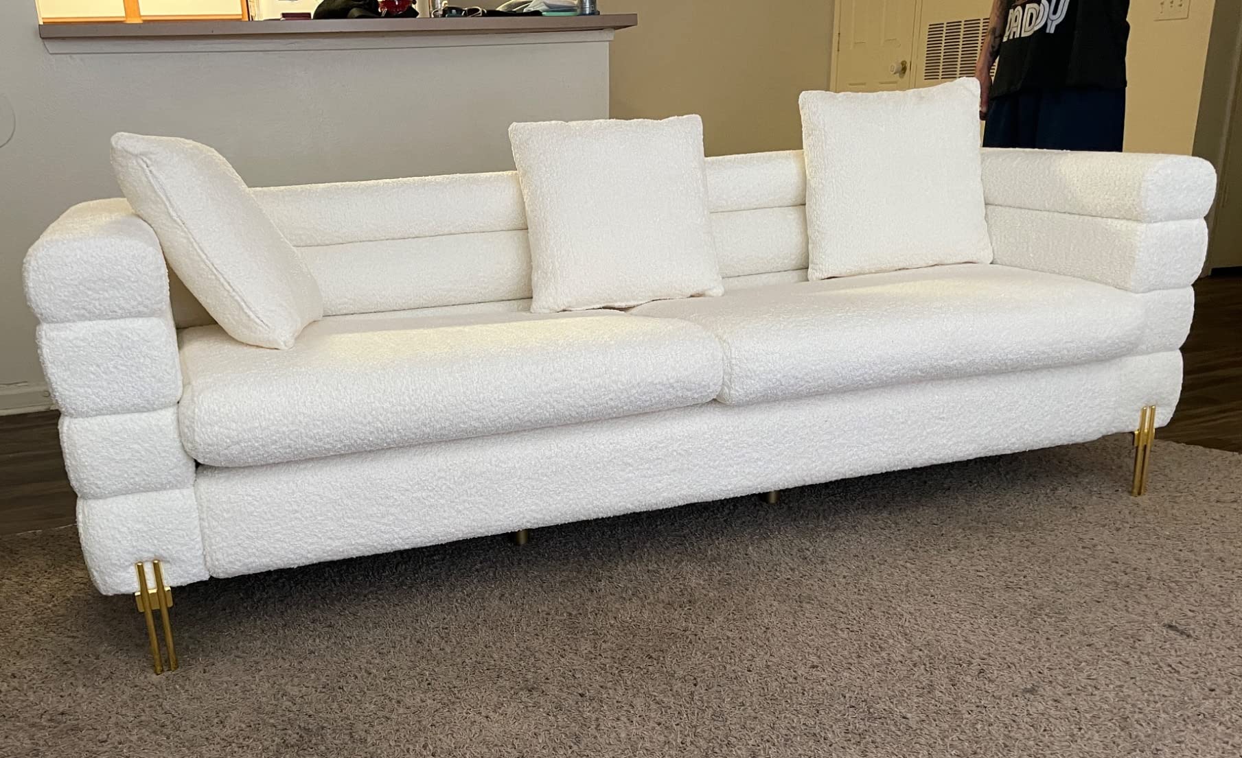 $54/mo - Finance AMERLIFE Sofa, Oversized Sofa- 85 inch Sofa Couch, 3 ...