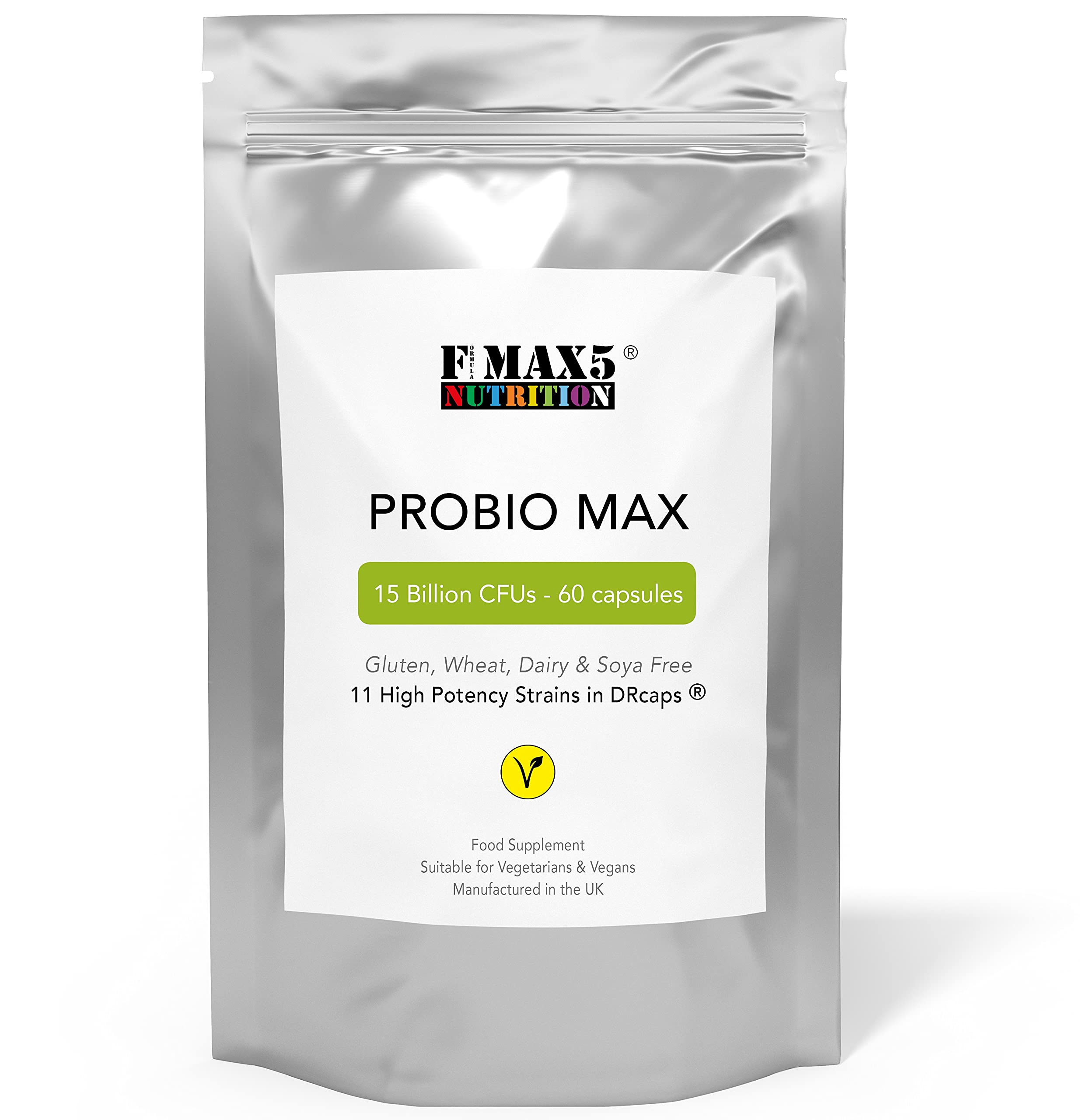 Buy ProBio Max 60 s | 11 Strains in DRcaps® | High Strength 15 Billion ...