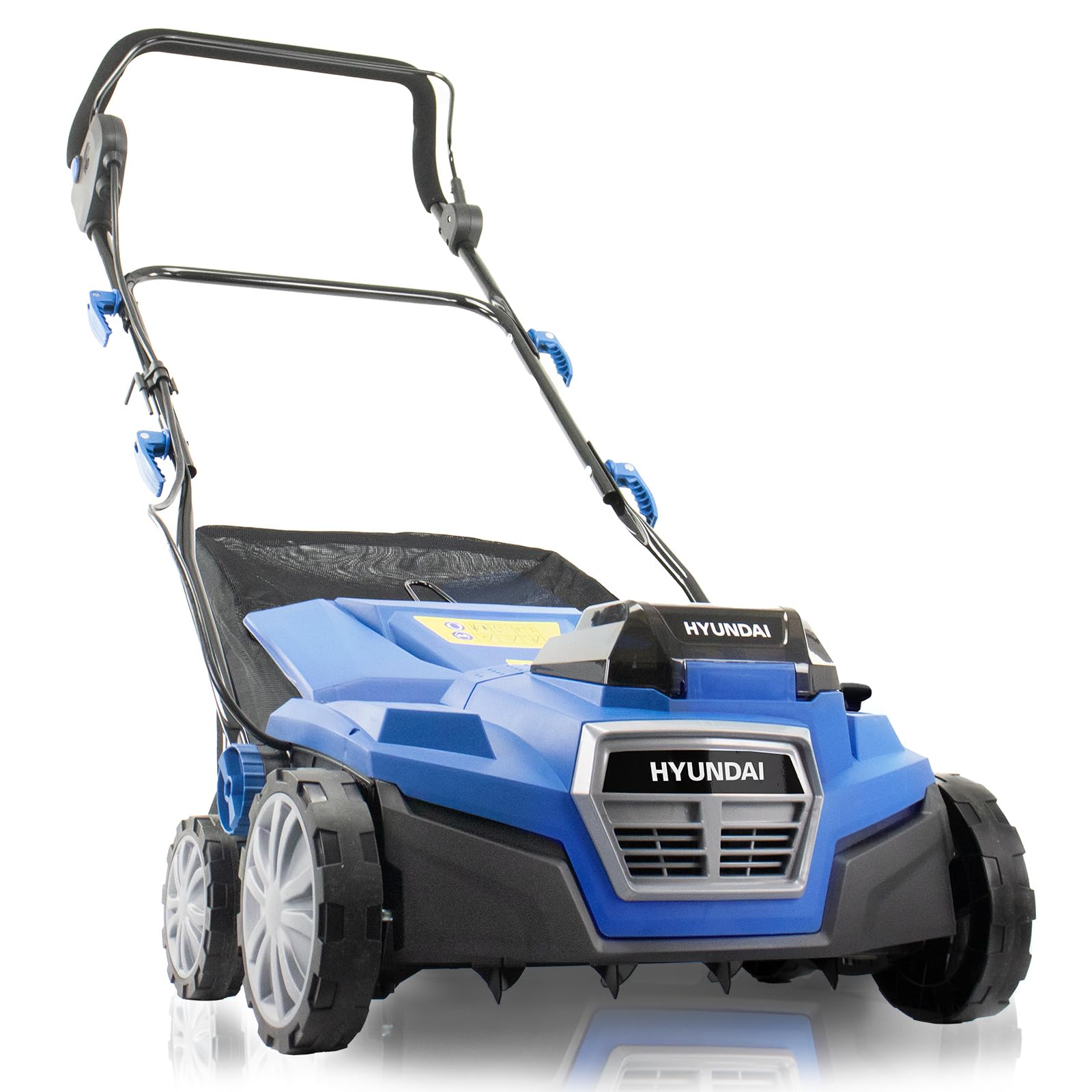 Hyundai 2 x 20V (40V) Cordless Lawn Scarifier, Aerator & Dethatcher ...