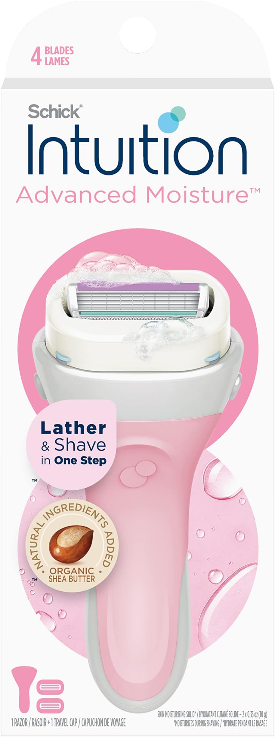 Amazon.com: Schick Intuition Advanced Moisturizing Womens Razor with ...