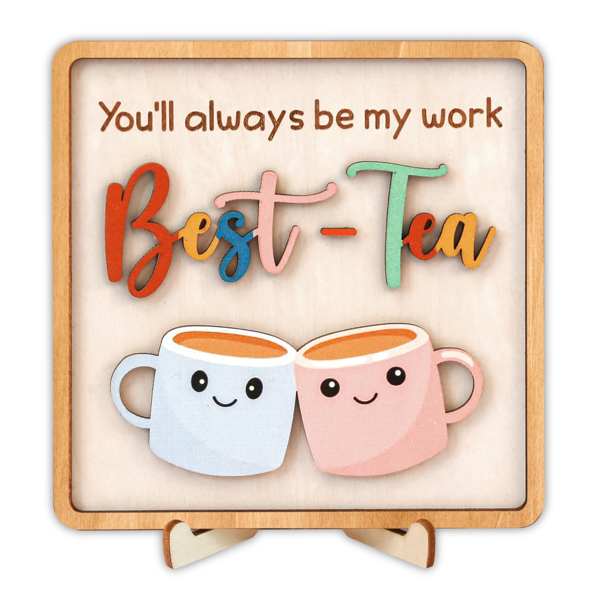 Amazon.com: Woodamore Work Bestie Gifts For Women Birthday - Christmas ...