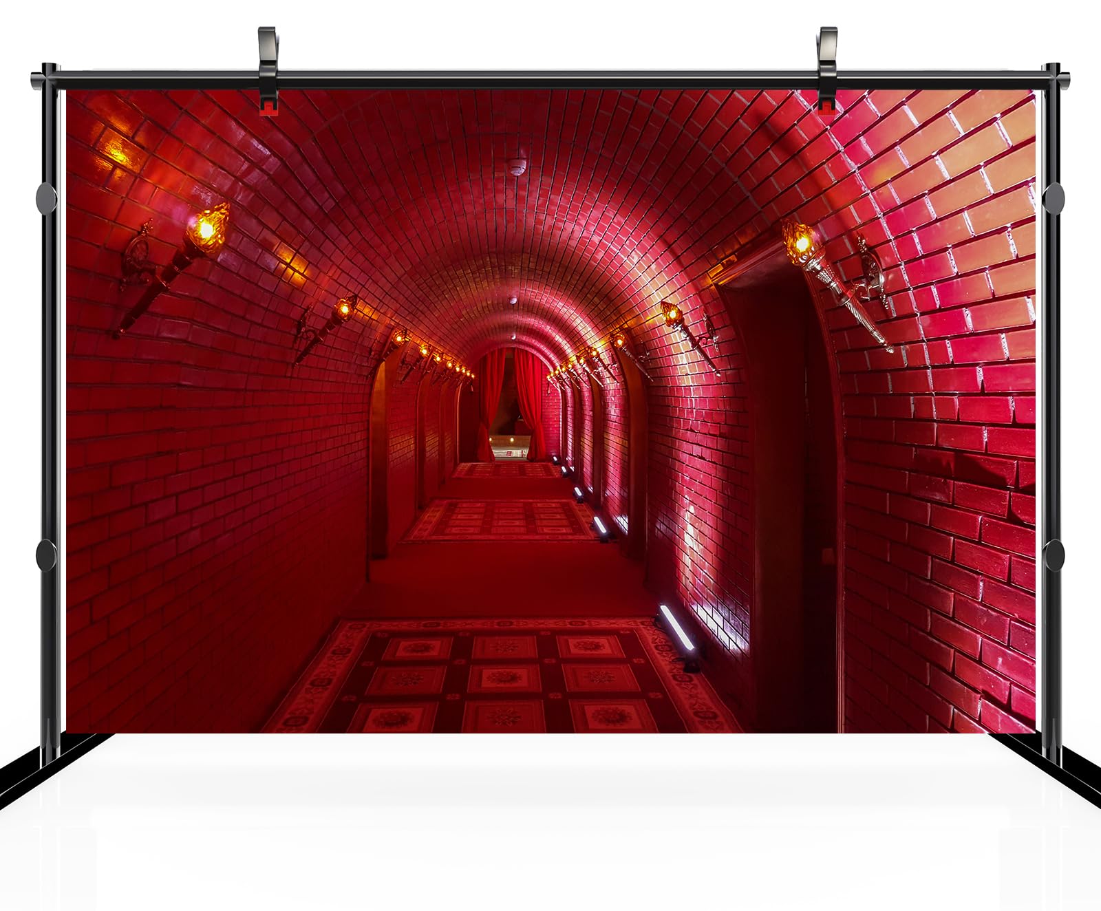 Amazon.com : CHNYWORK 7ftx5ft Castle Hallway Backdrop Ancient Castle ...