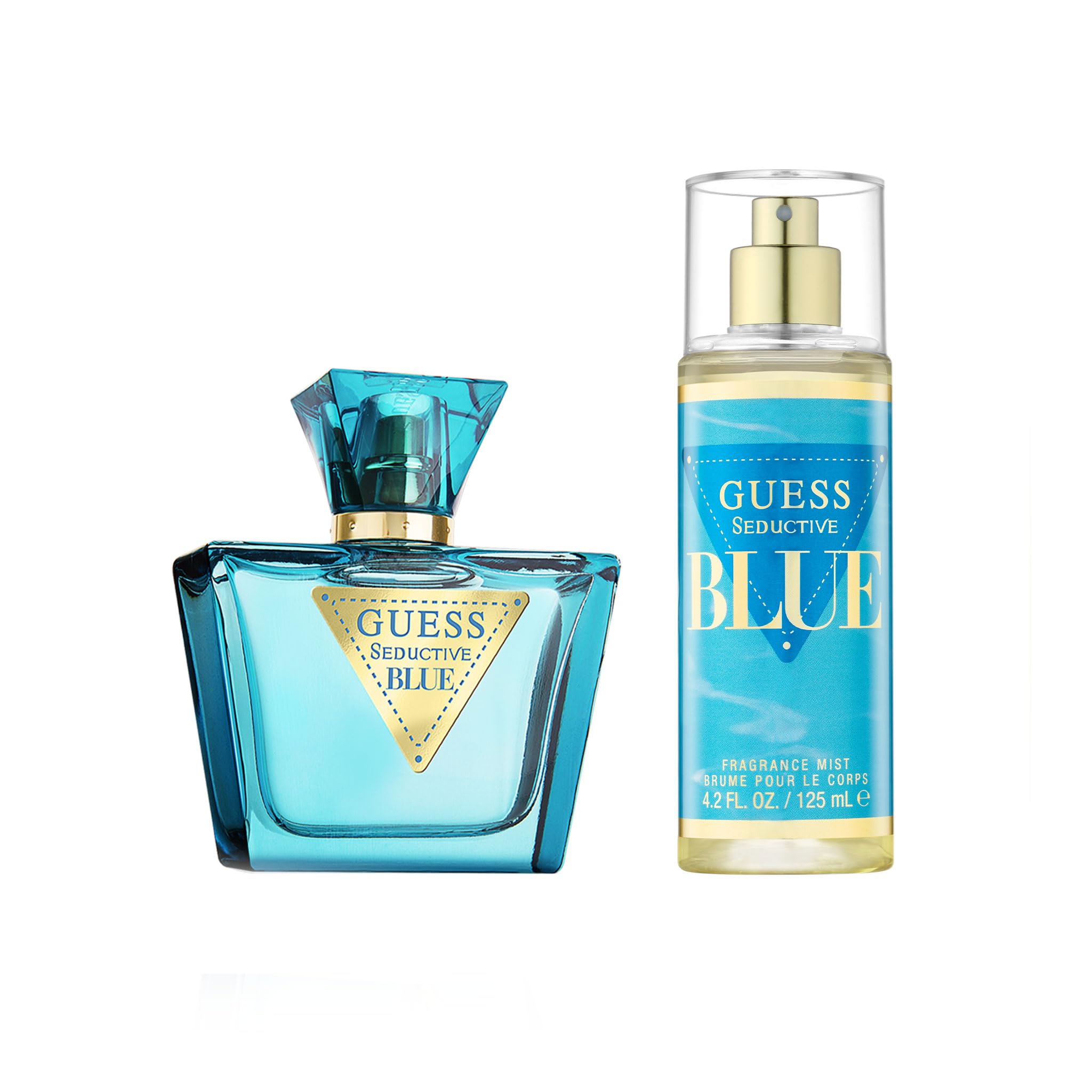 Guess Seductive Blue Eau de Toilette 75ml + Fragrance Mist 125ml (Pack ...