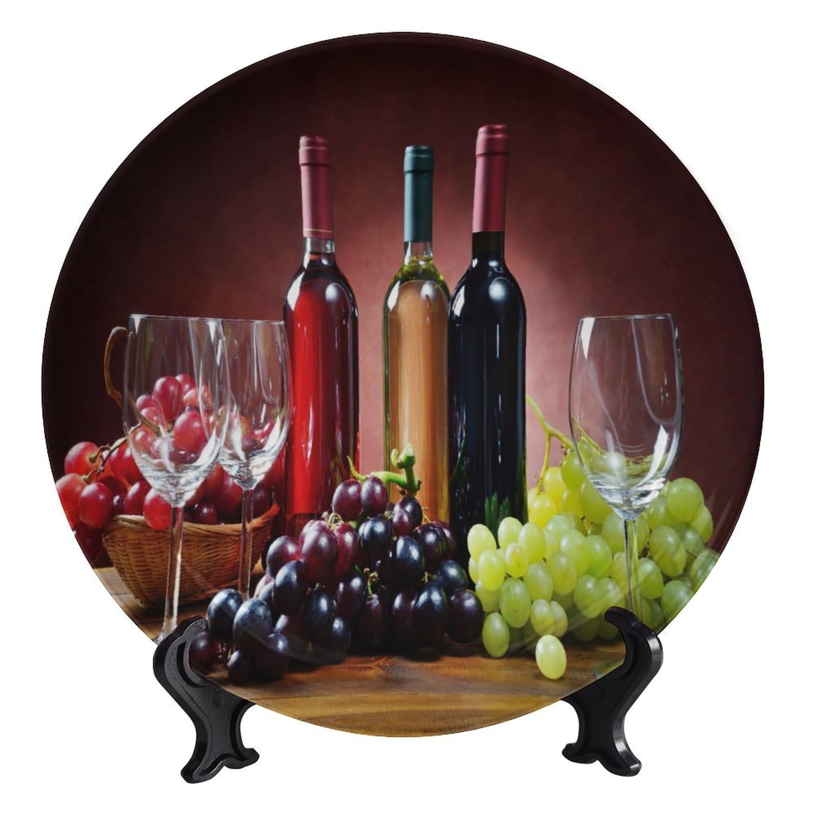 Amazon.com: Bictucem Decorative Ceramic Plates, 8 Inch, Variety of ...