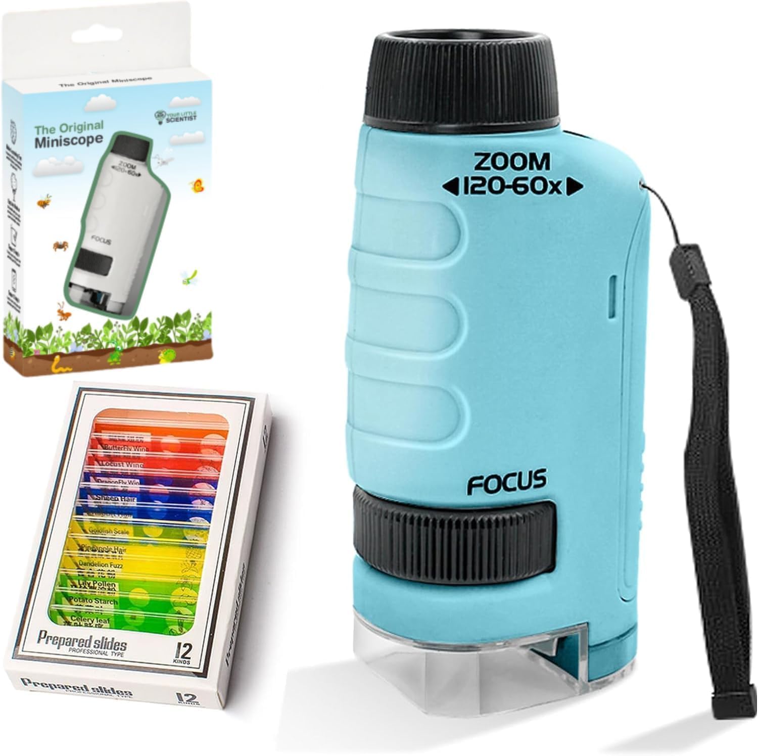 Amazon.com: Little Marvin Miniscope， 2025 New Mini Microscope for Kids ...