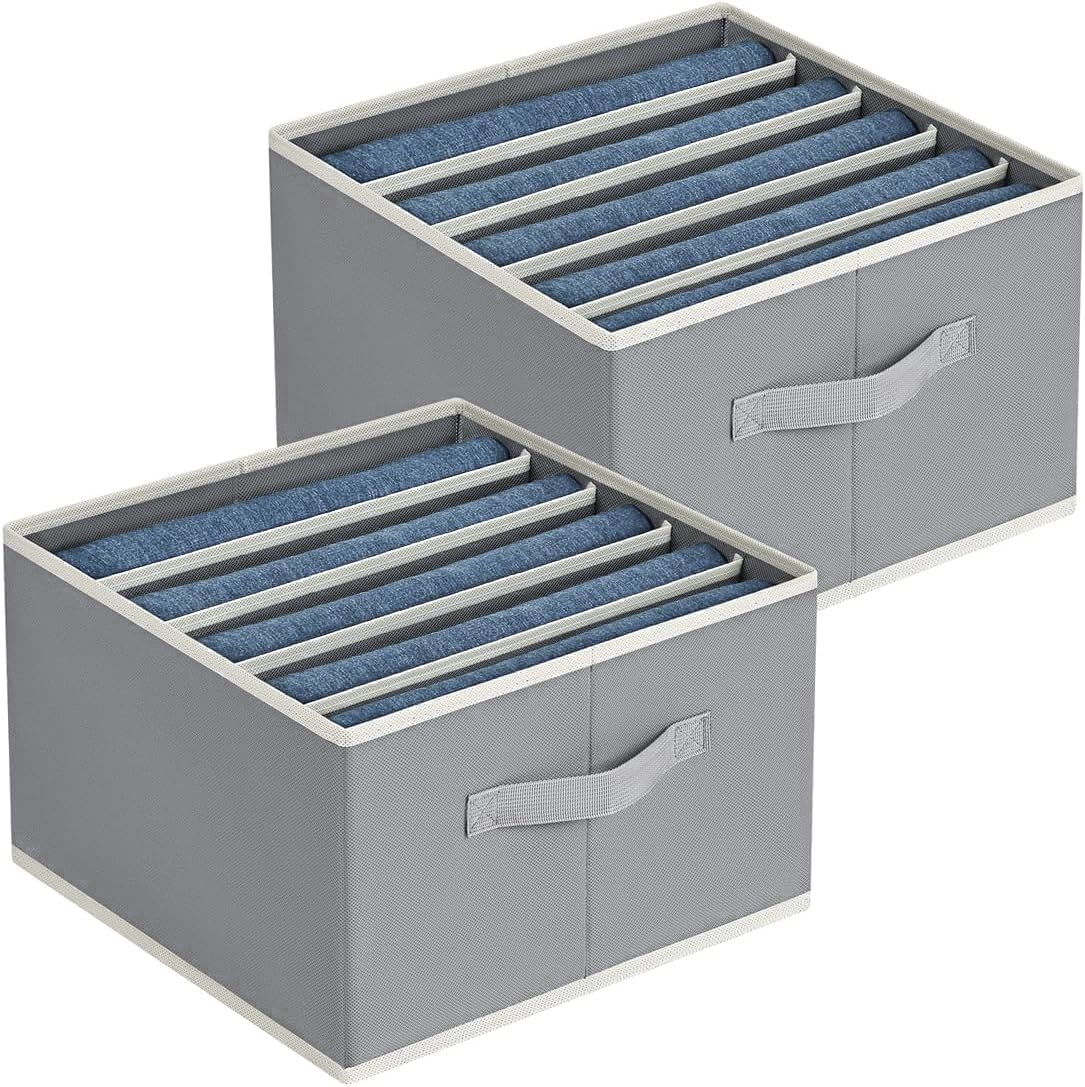 Amazon.com: Clothes Organizer Drawer,Closet Dividers Box For Clothes ...