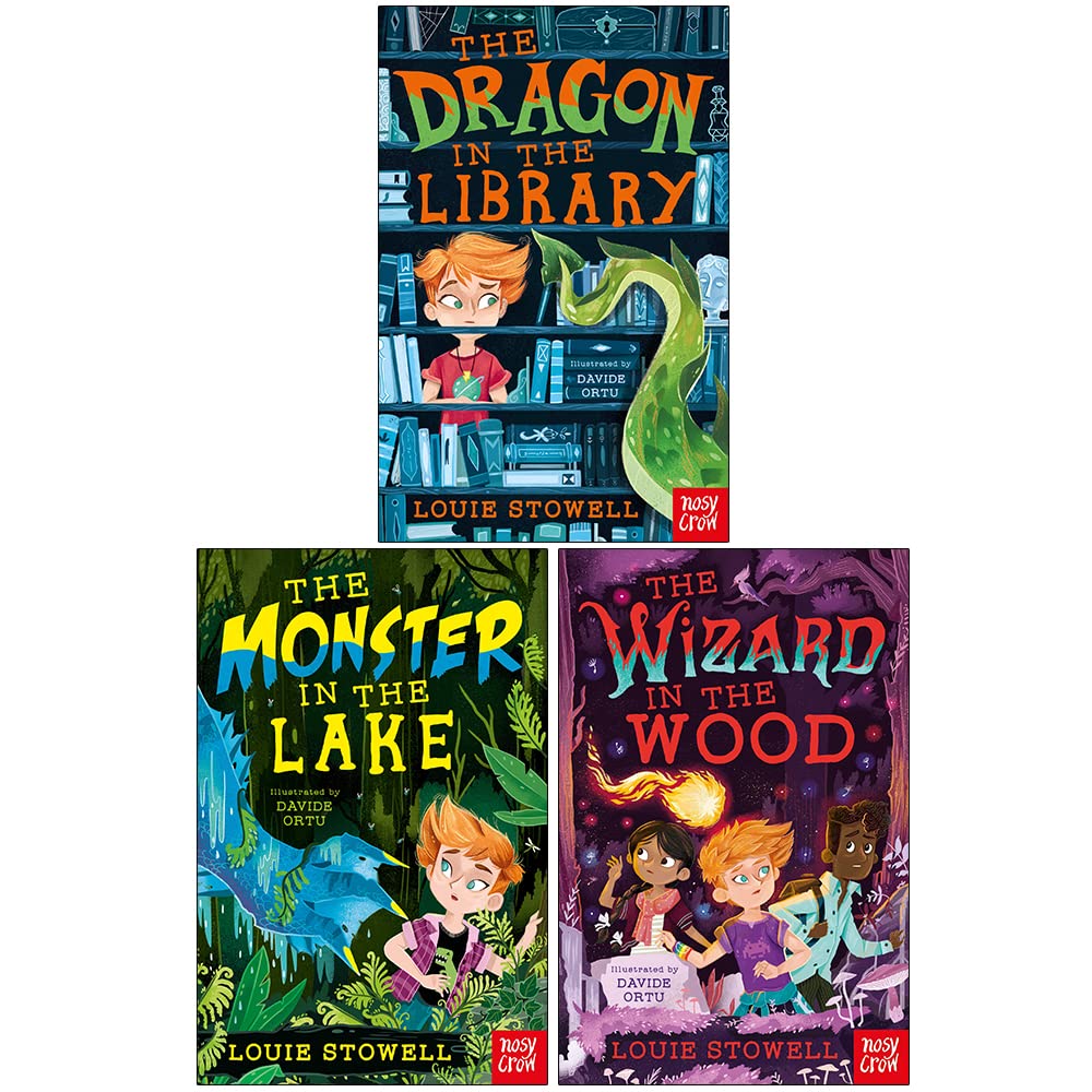 Kit the Wizard Series 3 Books Collection Set By Louie Stowell (The ...