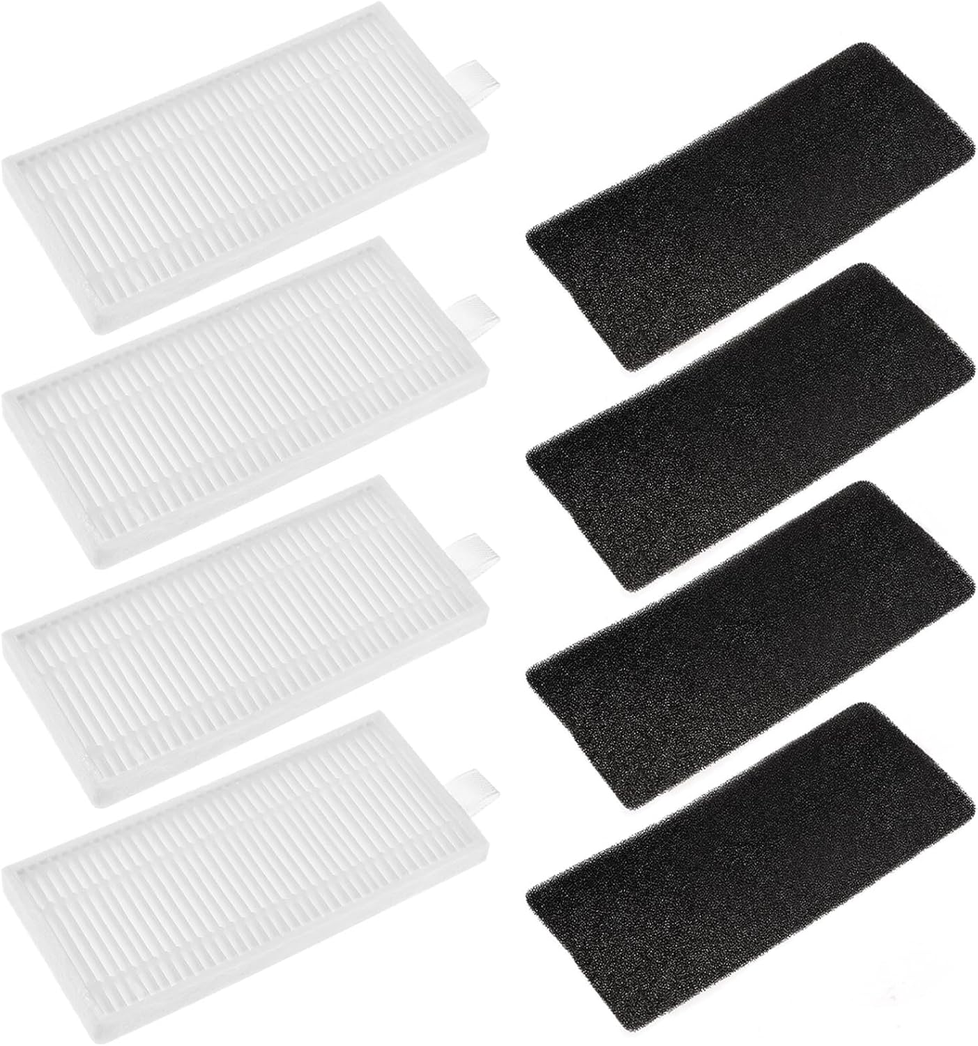 Amazon.com - Micro Traders 4Pcs Robot Vacuum Filter Replacement ...