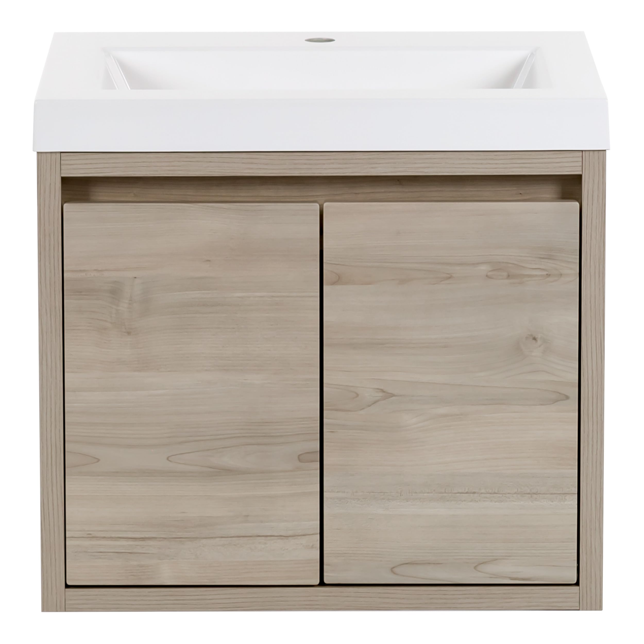 Amazon.com: Spring Mill Cabinets Kelby 24 Inch Modern Floating Bathroom ...