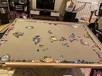 Amazon.com: Jigthings – Jigboard 2000 – Jigsaw Puzzle Board for Puzzles ...