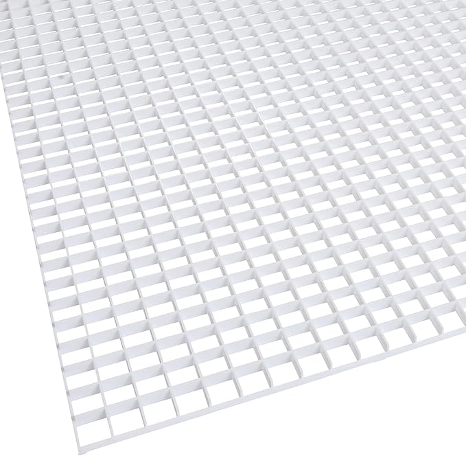KastLite 1/2" x 1/2" x 1/2" Cell 2' X 2' Egg Crate Light Diffuser, HVAC ...