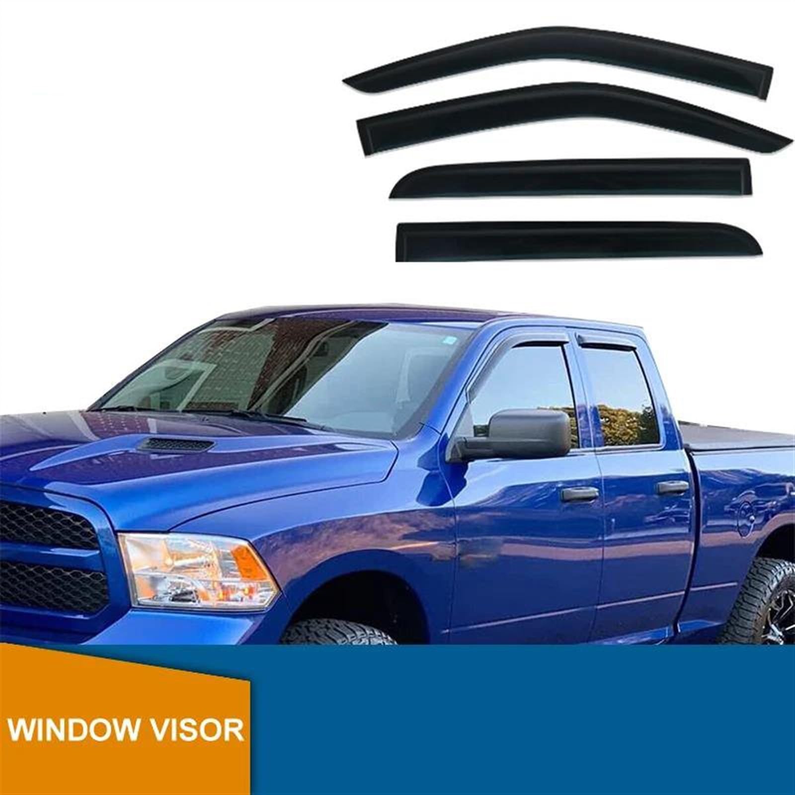 WeatherTech Window Visors WeatherTech Rear Side Window Deflectors For ...
