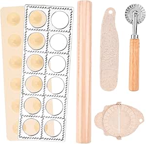 Amazon.com: 5 Pieces Ravioli Mold Set,Includes 12 Holes Ravioli Maker ...