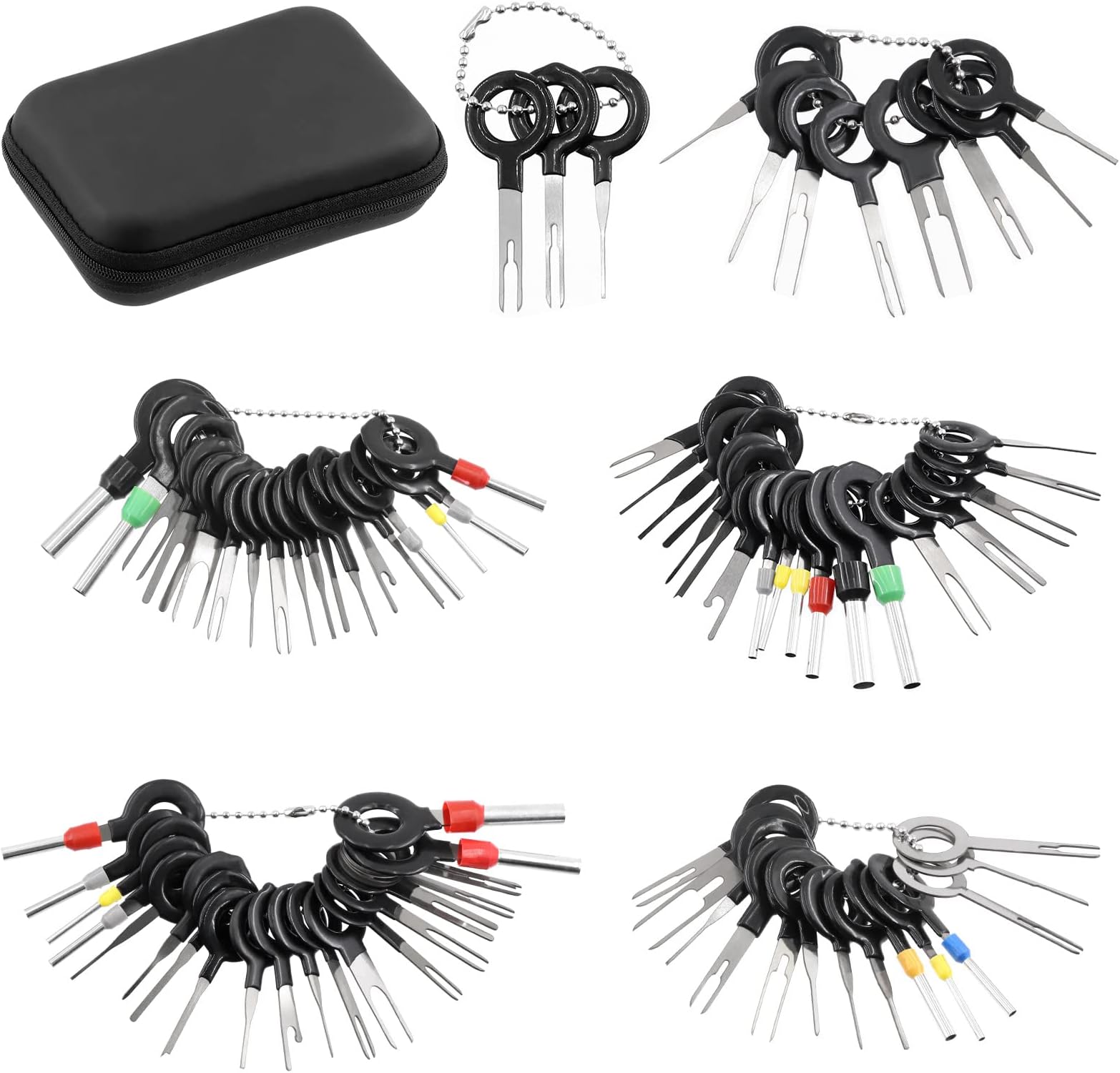 Amazon.com: Glarks 83Pcs Terminal Removal Key Tool, Automotive ...