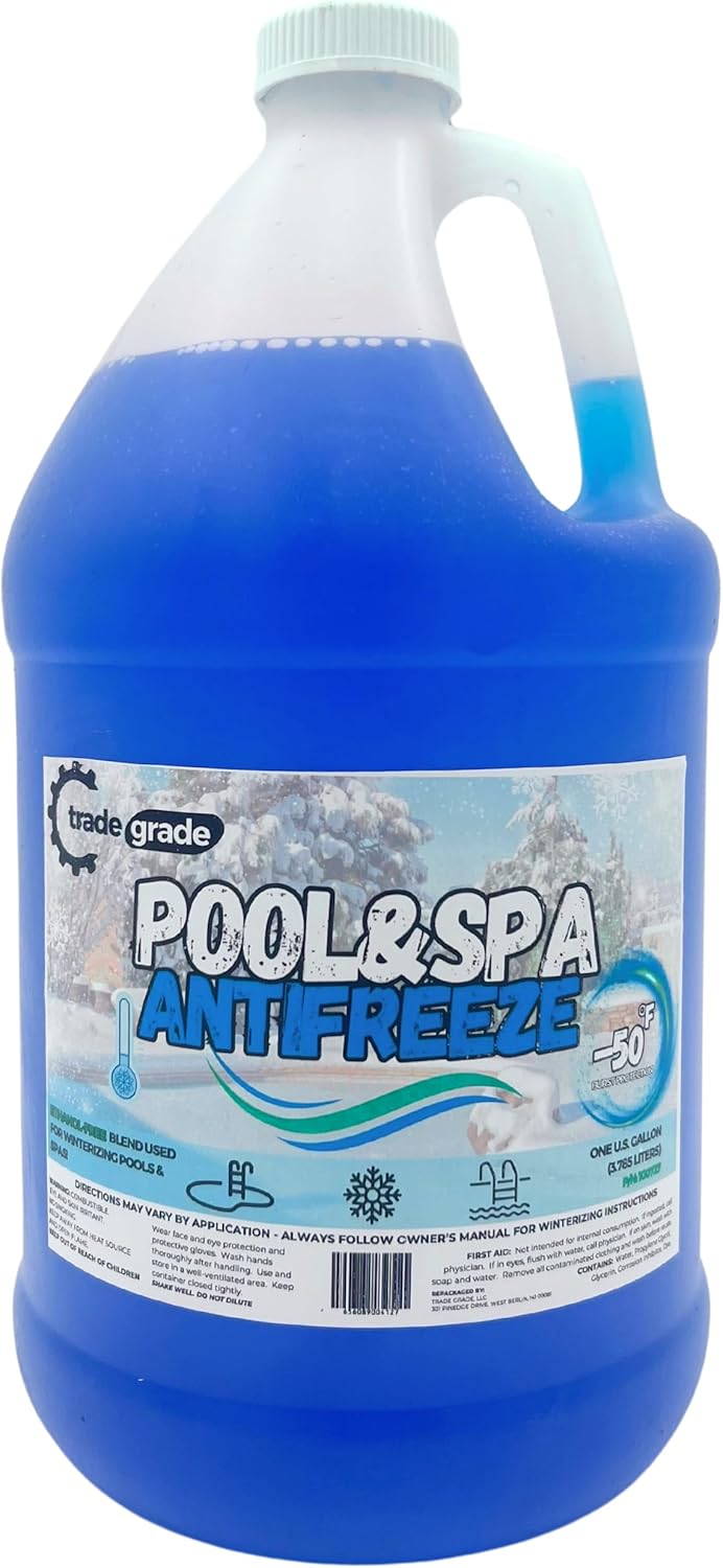Amazon.com : TradeGrade - Pool & Spa Antifreeze - 50°F Freezing Point ...