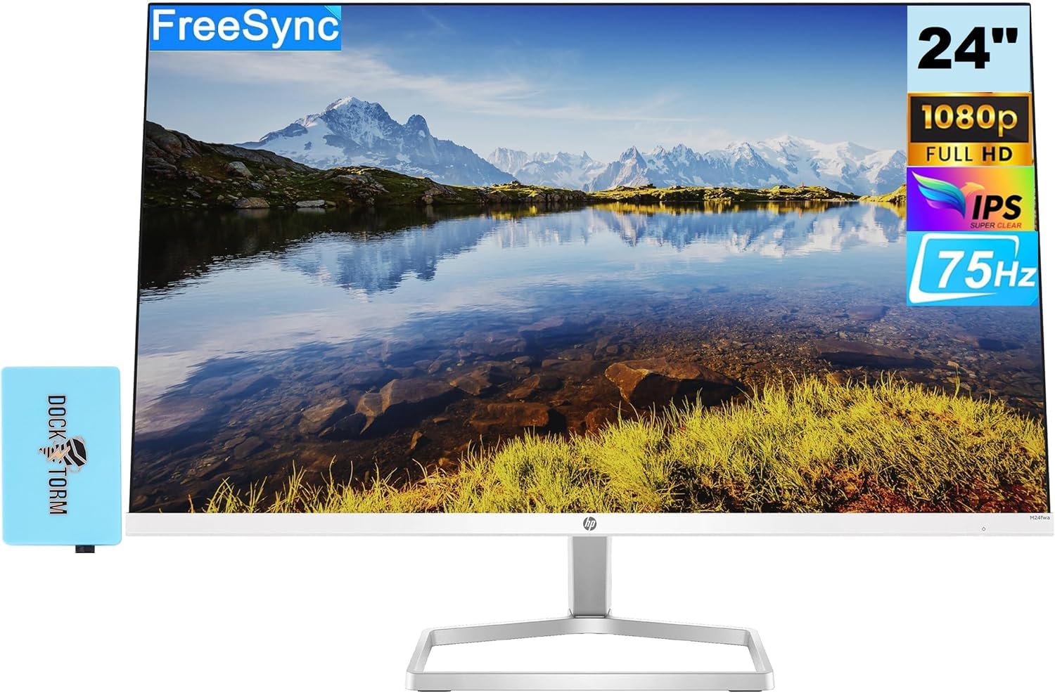 Amazon.com: HP 24mh FHD Computer Monitor with 23.8-Inch IPS Display ...