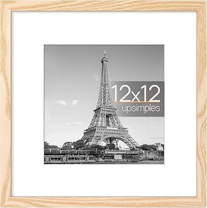 Amazon.com - upsimples 12x12 Picture Frame, Display Pictures 8x8 with ...
