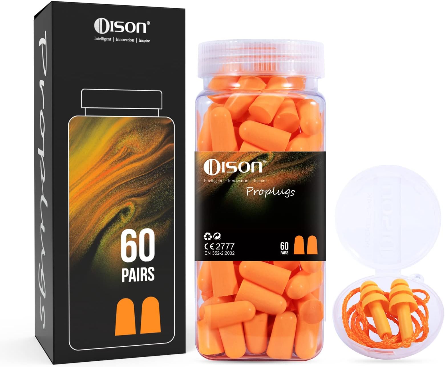 Amazon.com: The Ear Buddy Premium Soft Foam Ear Plugs for Sleeping ...