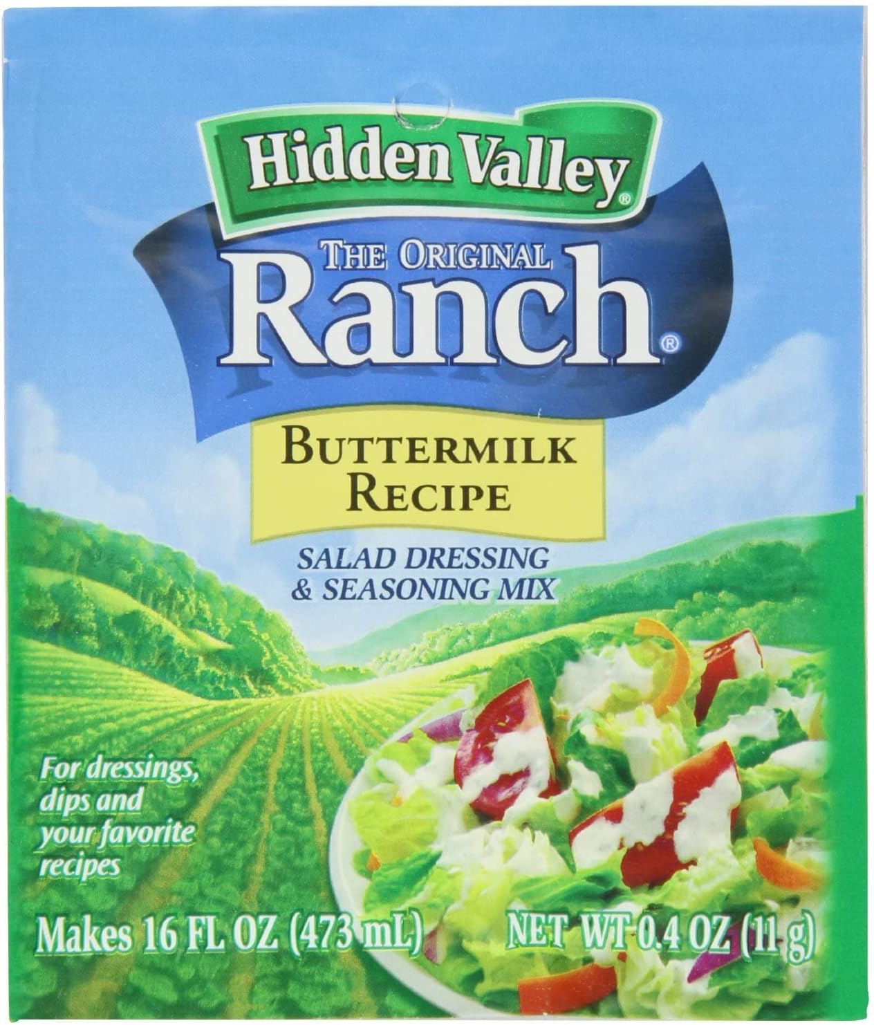 Amazon.com : Hidden Valley Ranch Dressing & Seasoning Mix, Dry ...