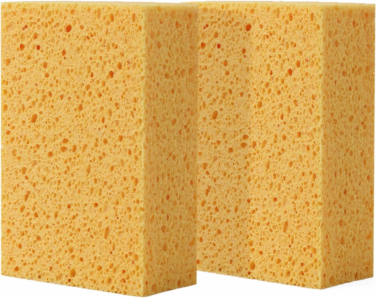 Sponges Kitchen,2" Thick Heavy Scrub Sponges,Extra Large No Scratches ...