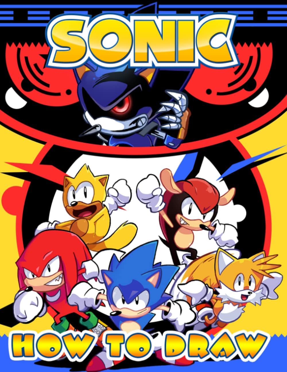 Buy How To Draw Sonic: step by step drawing guide 2 in 1 - learn in ...