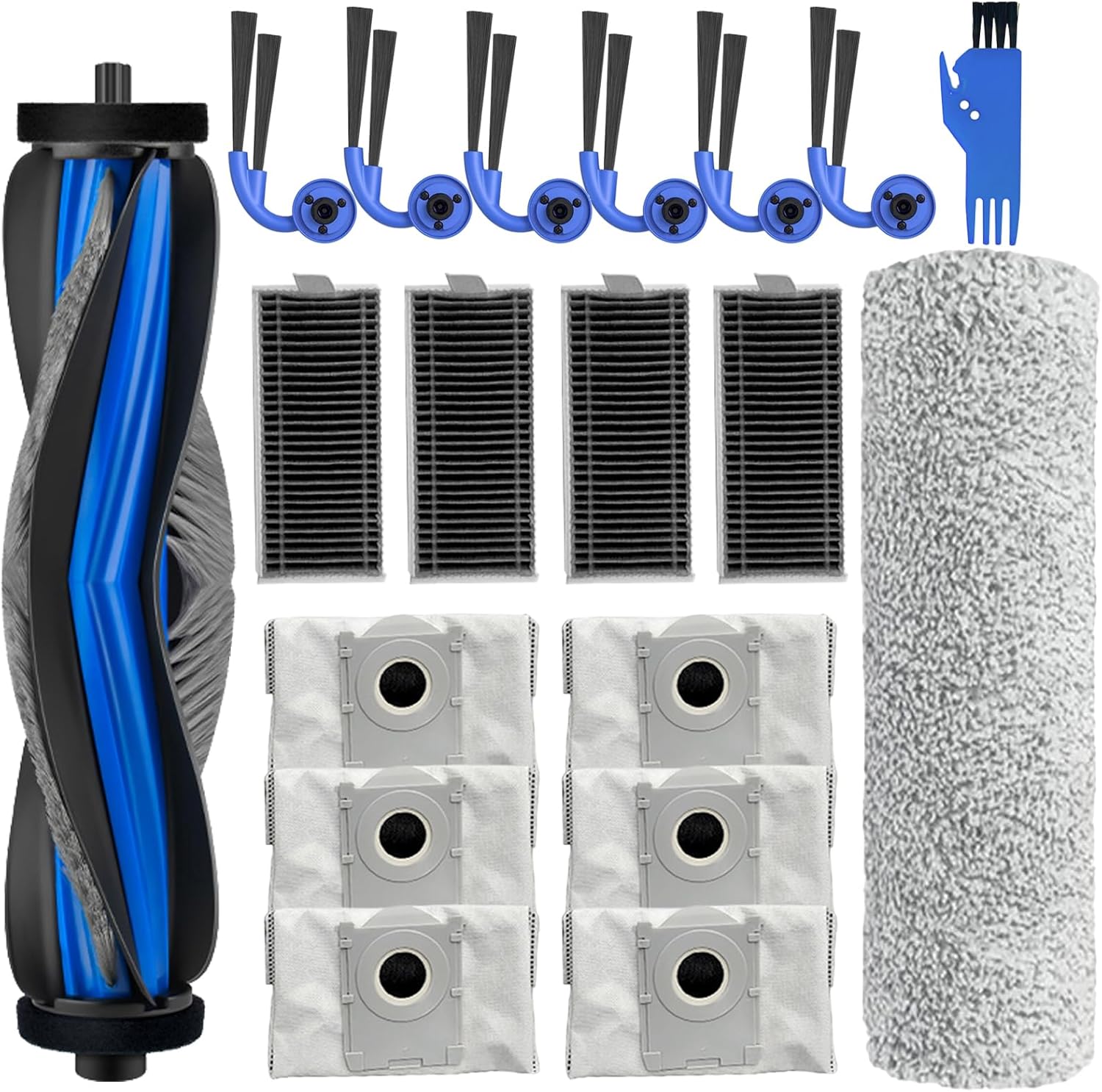 19 Piece Accessory Kit for Ecovacs Deebot X9 Pro Omni / X9 Pro Robot ...