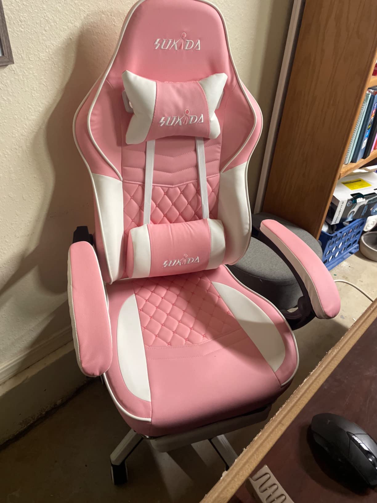 $23/mo - Finance SUKIDA Gaming Chair with Footrest Office Chair ...