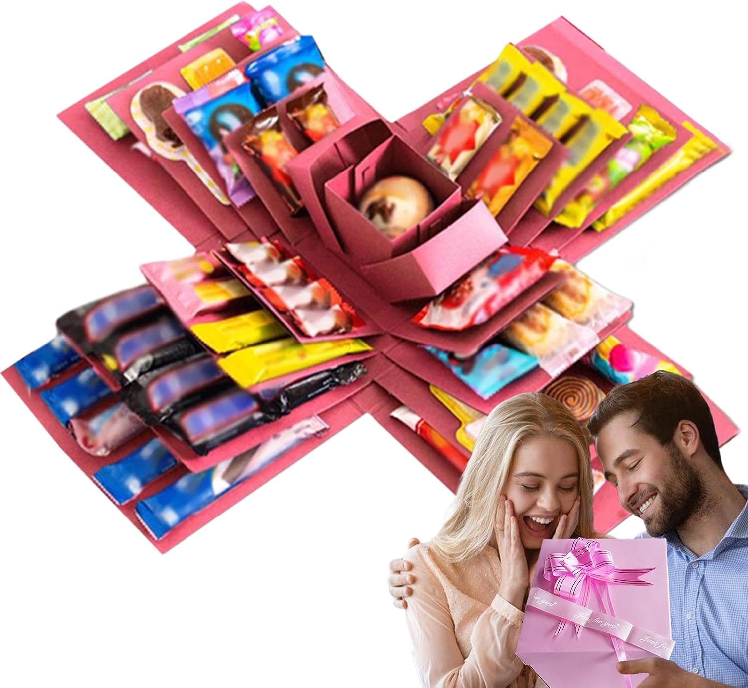 Handmade Exploding Box - Explosion Gift Box, Surprise Explosion Gift ...