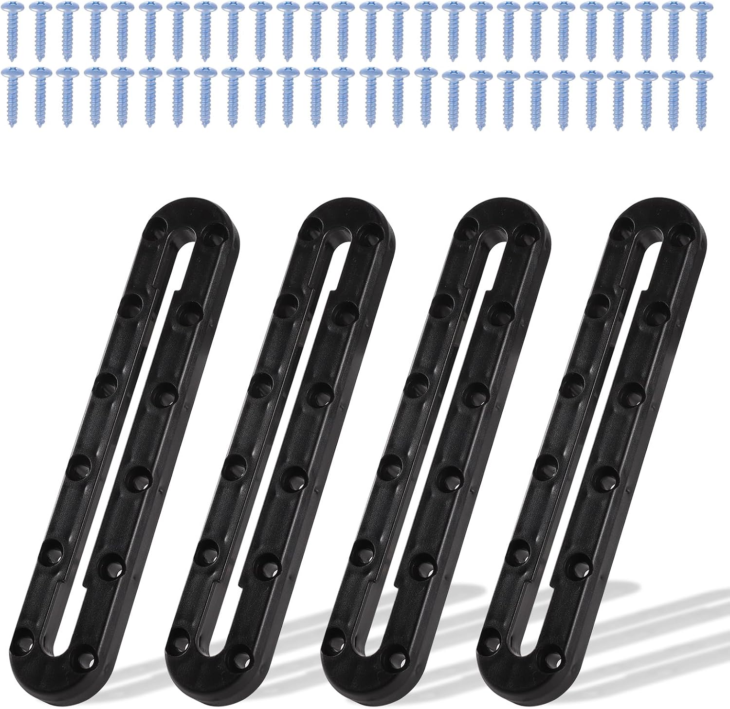 Amazon.com: lasuroa 4pcs Kayak Tracks, 9.2 inch Kayak Low Profile Track ...