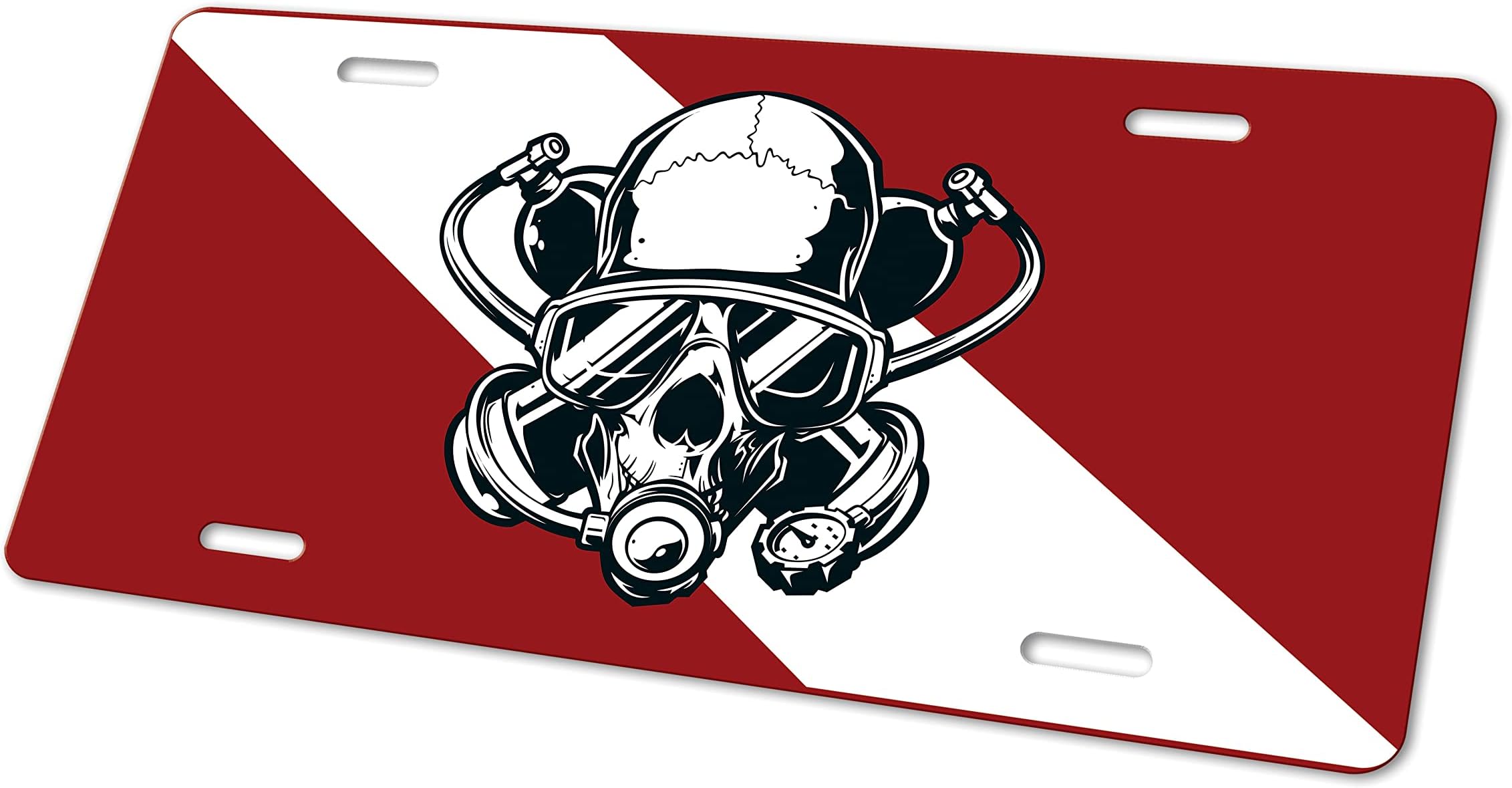 Amazon.com: Diving Decorative Front License Plate Car Plate (Diver ...
