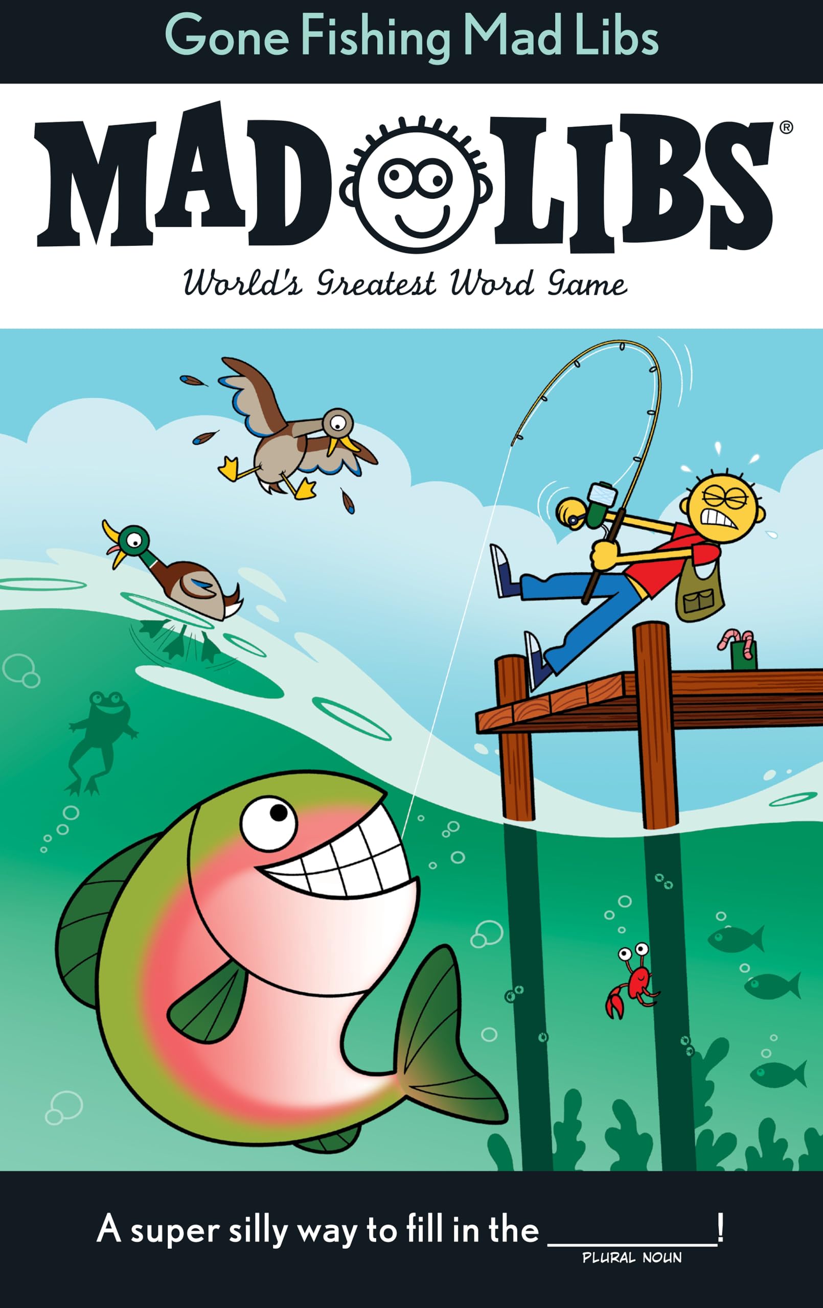 Gone Fishing Mad Libs: World's Greatest Word Game: Wasserman, Stacy ...
