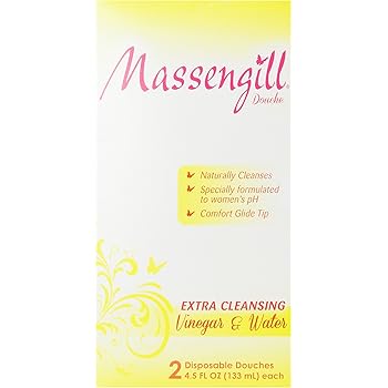 Amazon.com: Massengill Extra Cleansing Vinegar and Water, Disposable ...