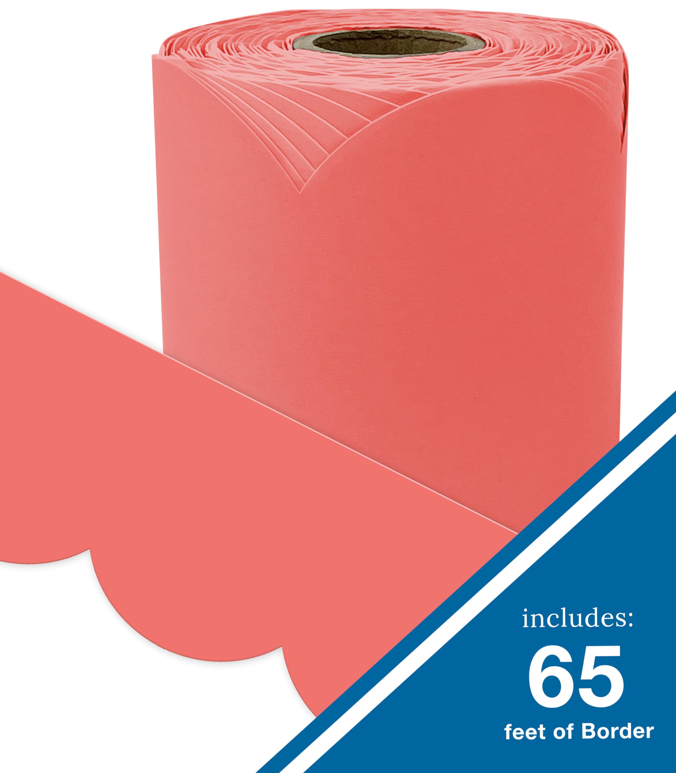 Snapklik.com : Carson Dellosa 65 Feet Of Salmon Pink Bulletin Board ...