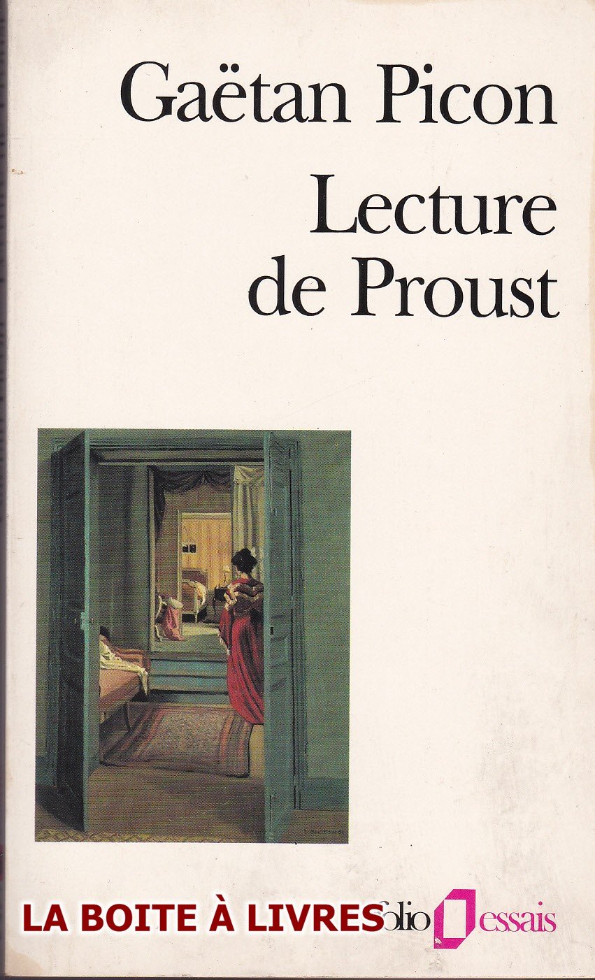 Lecture de Proust: Picon, Gaëtan: 9782070328802: Amazon.com: Books