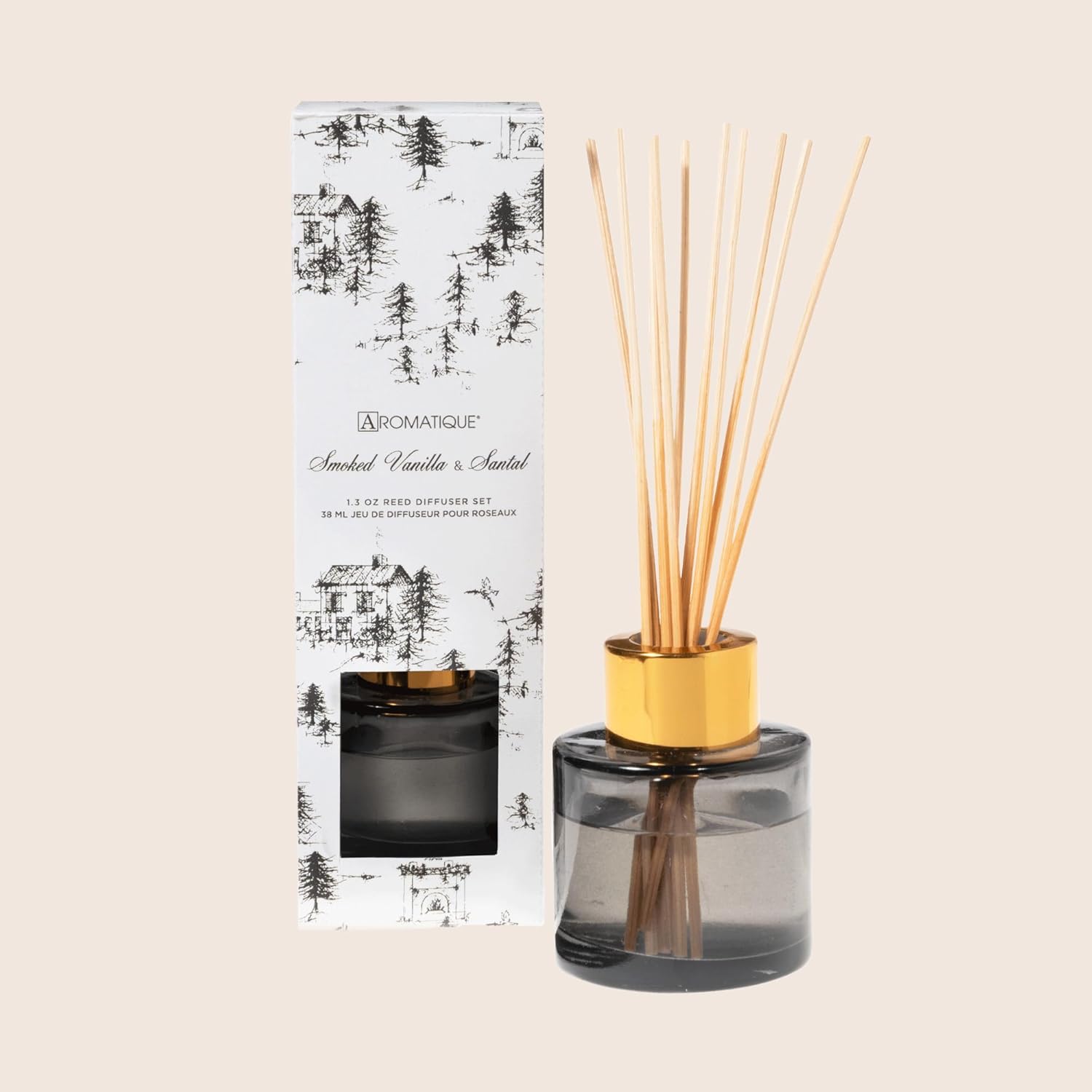 Amazon.com: Smoked Vanilla and Santal Aromatique Mini Reed Diffuser ...