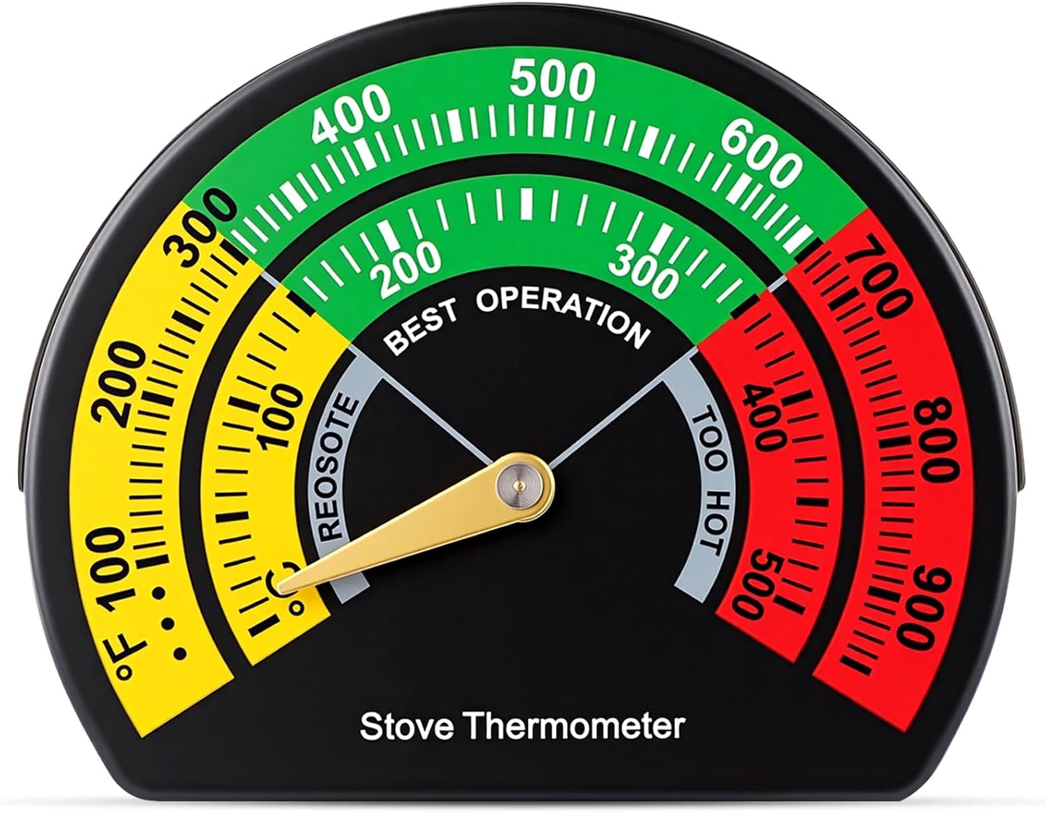Amazon.com: Frienda 1 Pcs 3.35 inch Large Dial Wood Stove Thermometer ...