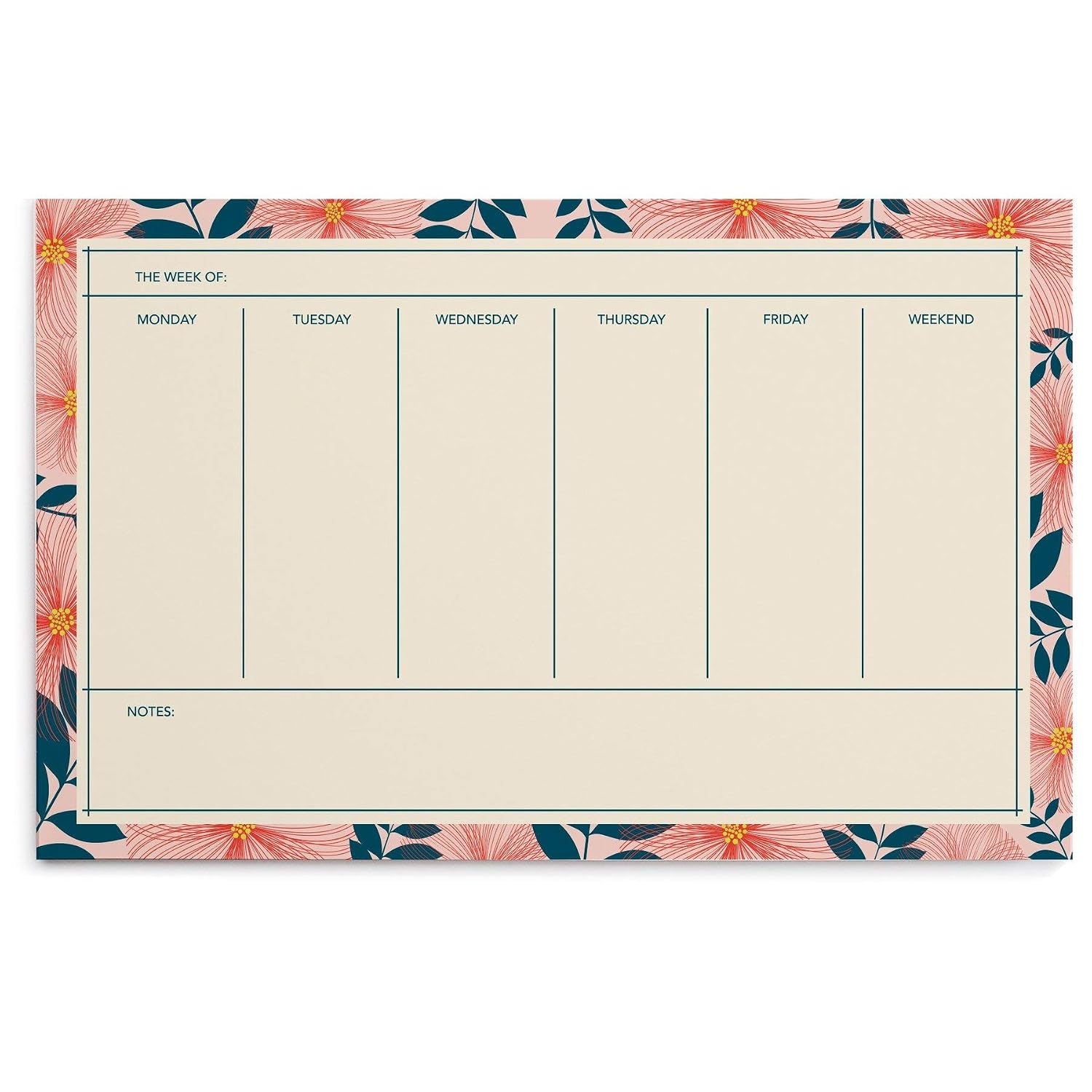 Hibiscus Planner Notepad Mouse Pad by Snow and Graham: 0715444636745 ...