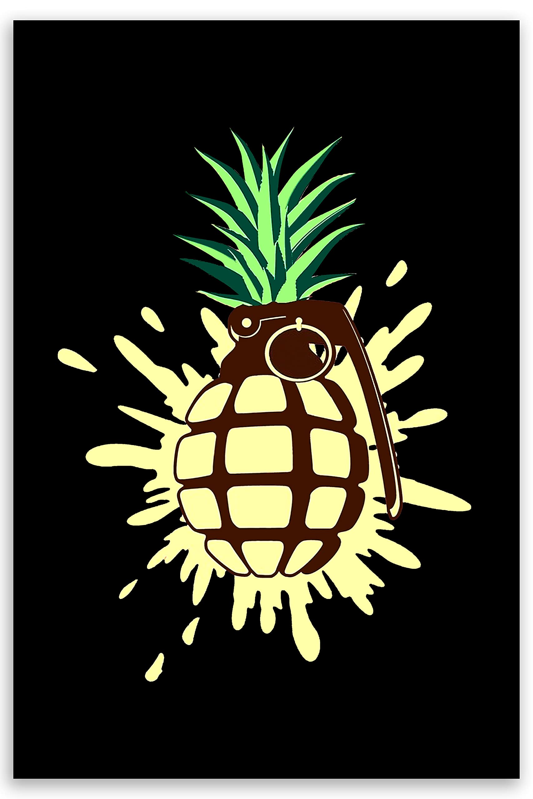 Pineapple Grenade Tattoo