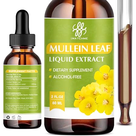 Amazon.com: Maui Herbs Mullein Leaf Liquid Extract - Lung Detox ...