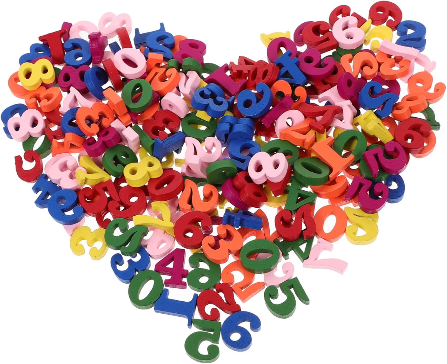 TOYANDONA 200pcs DIY Handmade Letters Clocks Children’s Toys Home Decor ...