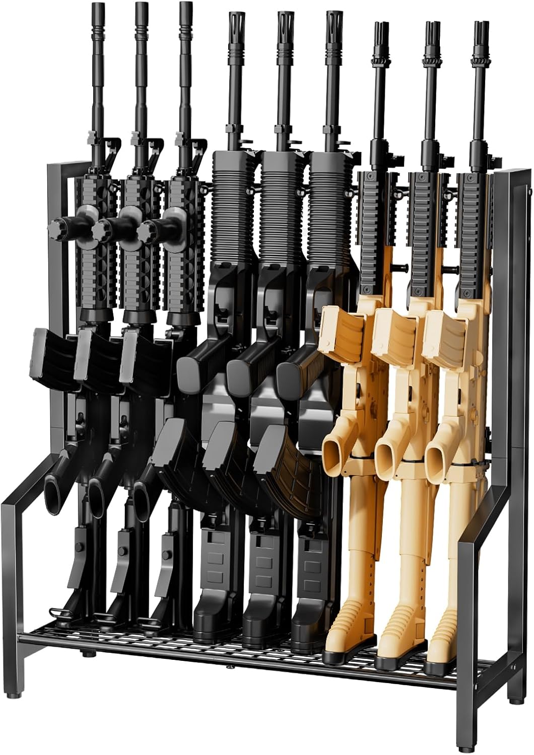Amazon.com: EnigmaSoul Indoor Gun Racks, Rifle Rack Floor Stand, Heavy ...