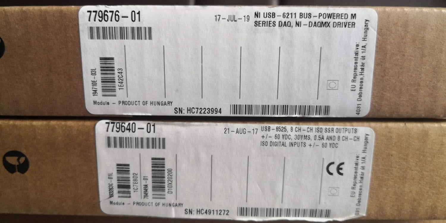 Amazon.com: National Instruments NI USB-6525 Part No. 779640-01 ...